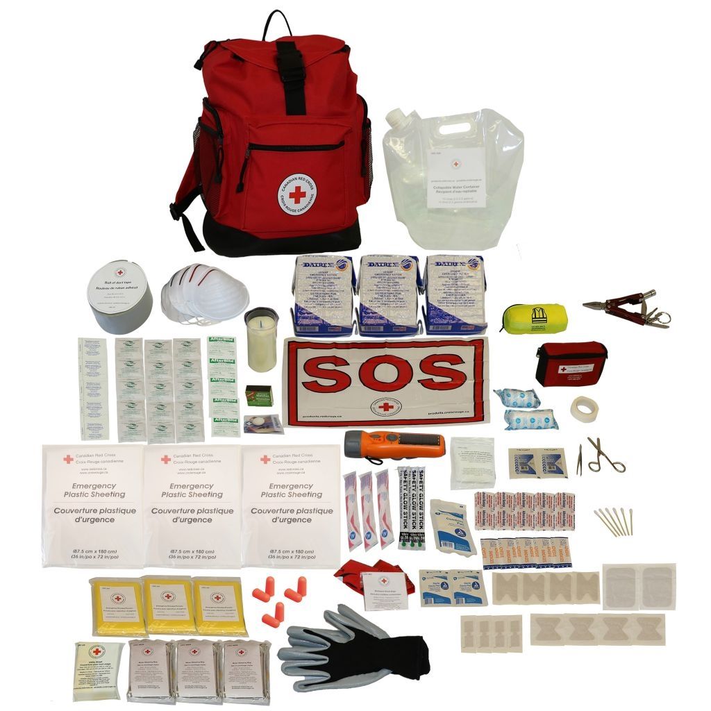 Alert First Aid Supplies - Deluxe Disaster Preparedness Kit - 3 Person